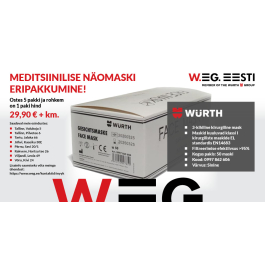 MEDITSIINILISE NÄOMASKI ERIPAKKUMINE - W.EG. Eesti