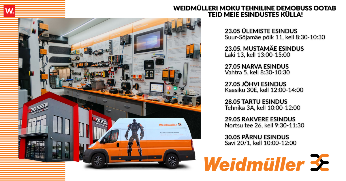 Weidmüller Moku buss kevad 2025 - W.EG. Eesti